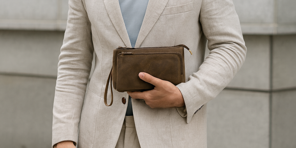 Pochette Homme｜Collection 2025｜La Sacoche Officielle